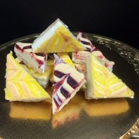 Cheesecake Triangle (Lemon) - Christine's Cakes and Pastries
