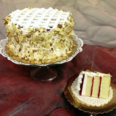 Raspberry Almond Torte - Pickup - Christine's Cakes and Pastries